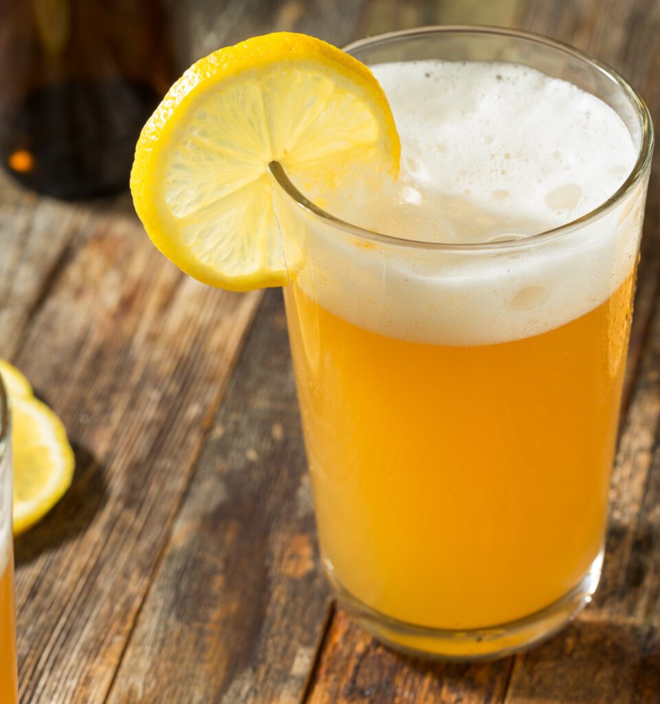 When is the best time to add fruit puree when brewing?